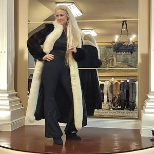 Kramer's of New Haven | Jackets & Coats | Full Length Chocolate Brown ...